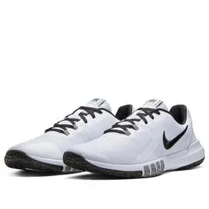 Nike Flex Control 4 Low Top Sneakers - White/black