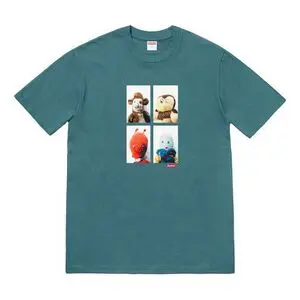 Supreme Fw18 Mike Kelley Ahhyouth Slate Tee - Blue