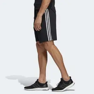 Adidas Sports Knit Shorts With Signature Stripes