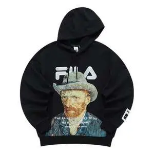 FILA X Van Gogh Museum Hoodie - Black/multi-color
