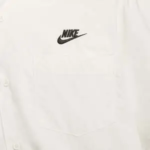 Nike Club Short Sleeve Oxford Button-down Shirt Asia Sizing 'sail