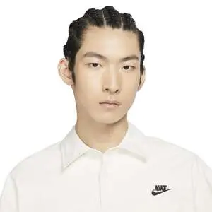 Nike Club Short Sleeve Oxford Button-down Shirt Asia Sizing 'sail
