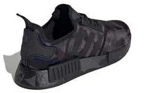 Adidas Nmd_r1 Fractal Camo Sneakers - Black