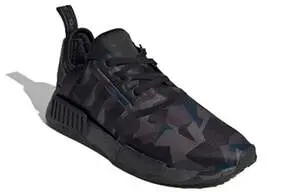 Adidas Nmd_r1 Fractal Camo Sneakers - Black