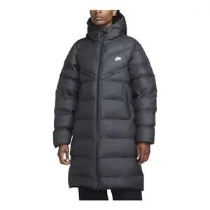 Nike Windrunner Primaloft Storm-fit Hooded Parka Jacket 'black - Black/sail
