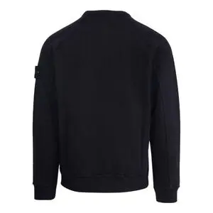 Stone Island Compass Patch Sweatshirt - Black