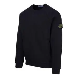 Stone Island Compass Patch Sweatshirt - Black