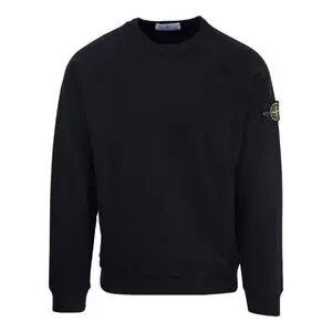 Stone Island Compass Patch Sweatshirt - Black