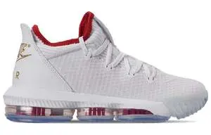 Nike Lebron 16 Low "draft Night" Basketball Sneakers - White/red
