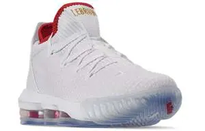 Nike Lebron 16 Low "draft Night" Basketball Sneakers - White/red