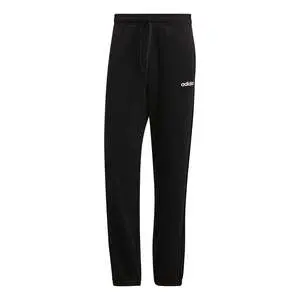 Adidas Loose Knit Breathable Stripe Casual Sports Pants - Black