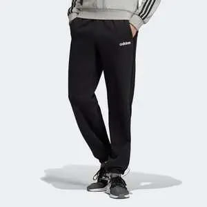 Adidas Loose Knit Breathable Stripe Casual Sports Pants - Black