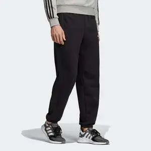 Adidas Loose Knit Breathable Stripe Casual Sports Pants - Black