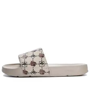 FILA Drifter Slide Sandals - Beige/black