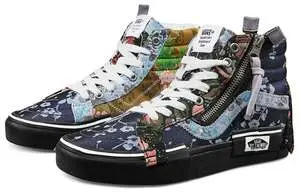 VANS Sk8-hi Reissue Cap 'florals' High Top Sneakers - Black