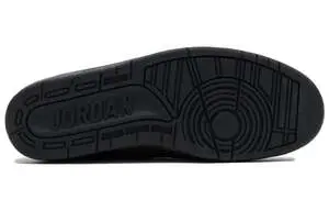 JORDAN 2 Retro Deconstructed High Top Sneakers - Black