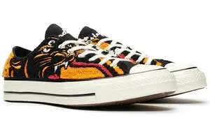 CONVERSE X Undefeated Chuck 70 'varsity Jacket' Low Top Sneakers - Black
