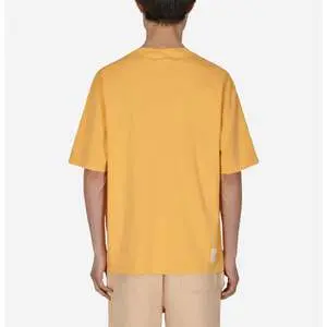 JORDAN X Union Crossover Solid Color Character Alphabet Printing Round Neck Short Sleeve Asia Edition Yellow - Default Color