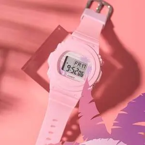 Casio Baby-g Bgd-570bc-4 Shock Resistant Water Watch - Pink