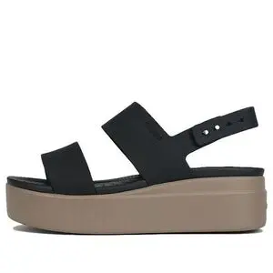 CROCS Brooklyn Platform Sandals - Black