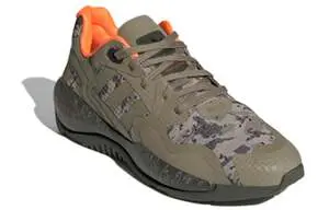 Adidas Zx Alkyne Athletic Sneakers - Green/gray/orange