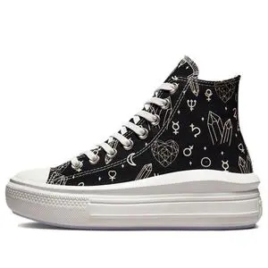 CONVERSE Chuck Taylor All Star Move High Top Sneakers - Black/white