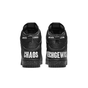 Nike X Undercover Dunk High 1985 "chaos Black" Sneakers - Black/white