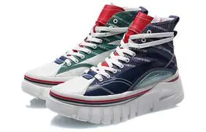 LI-NING High Top Lace-up Sneakers