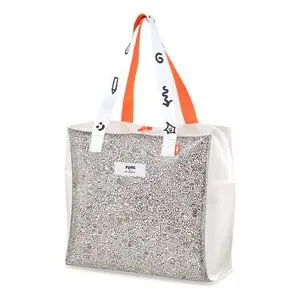 PUMA X Mr. Doodle Shopper Bag - White/black/orange