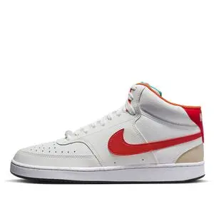 Nike Nike Court Vision Mid Next Nature Sneakers White/white/washed Teal