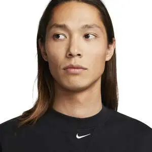 Nike Solo Swoosh Heavyweight Short Sleeve T-shirt - Black