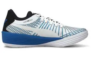 PUMA Clyde All Pro Basketball Sneakers - Black/white/blue
