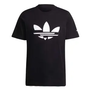 Adidas Originals Clouds Classic Large Logo Breathable Sports Short Sleeve - Black