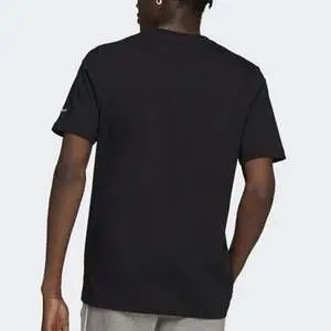 Adidas Originals Clouds Classic Large Logo Breathable Sports Short Sleeve - Black