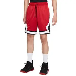 JORDAN Jumpman Diamond Basketball Shorts - Red