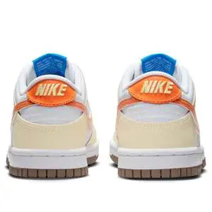 Nike Dunk Low Sneakers - White/coconut Milk/orange
