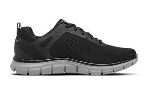 Sketchers Track Broader Trainers - Black/grey