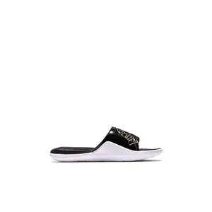 JORDAN Air Hydro 7 Metallic Gold Slides - Black