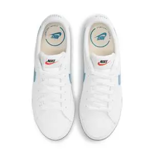 Nike Court Legacy Low Top Sneakers - White/blue