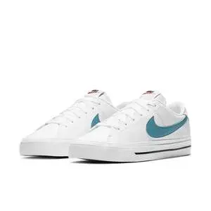 Nike Court Legacy Low Top Sneakers - White/blue