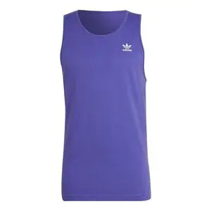 Adidas Adidas Originals Adicolor Essentials Trefoil Tank Top Purple/white