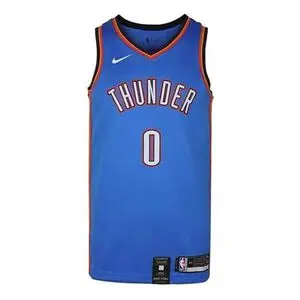 Nike Oklahoma City Thunder Russell Westbrook Swingman Jersey - Blue