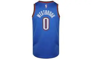 Nike Oklahoma City Thunder Russell Westbrook Swingman Jersey - Blue