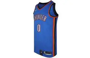 Nike Oklahoma City Thunder Russell Westbrook Swingman Jersey - Blue