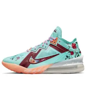Nike Mimi Plange X Lebron 18 Low "daughters" Athletic Sneakers - Blue/red