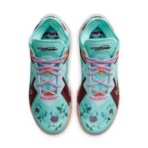 Nike Mimi Plange X Lebron 18 Low "daughters" Athletic Sneakers - Blue/red