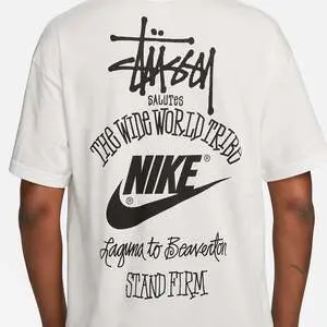 Nike X Stussy The Wide World Tribe T-shirt