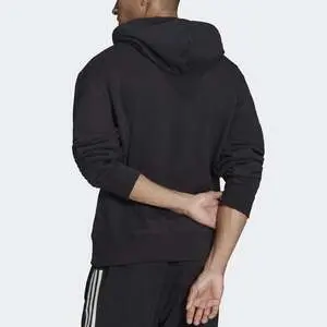 Adidas Originals Embroidered Small Label Hoodie - Black