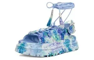 UGG X Collina Strada Goldenglow Sandal Blue Floral