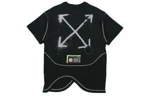 Nike X Off-white Graphic Print T-shirt - Black